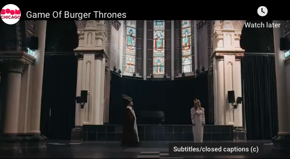 Boom Chicago Amsterdam: Game of Burger Thrones – Dutch Australian